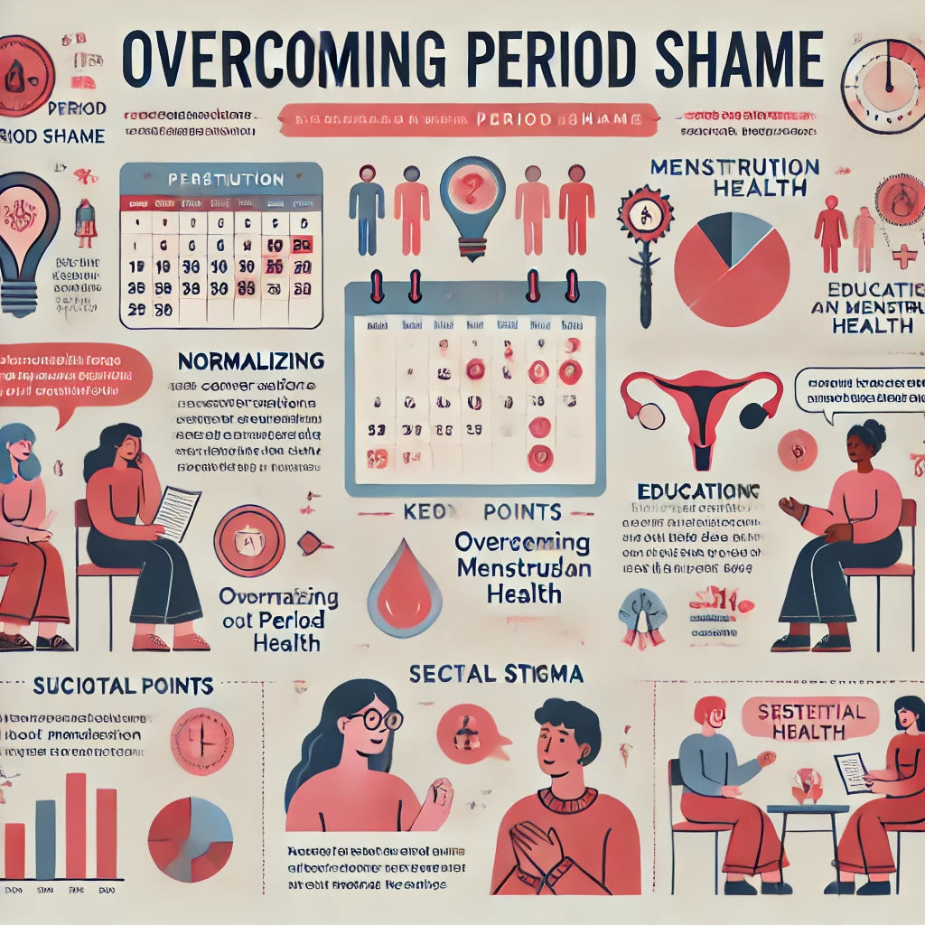 Overcoming Period Shame: SWNS Infographic - Trendix